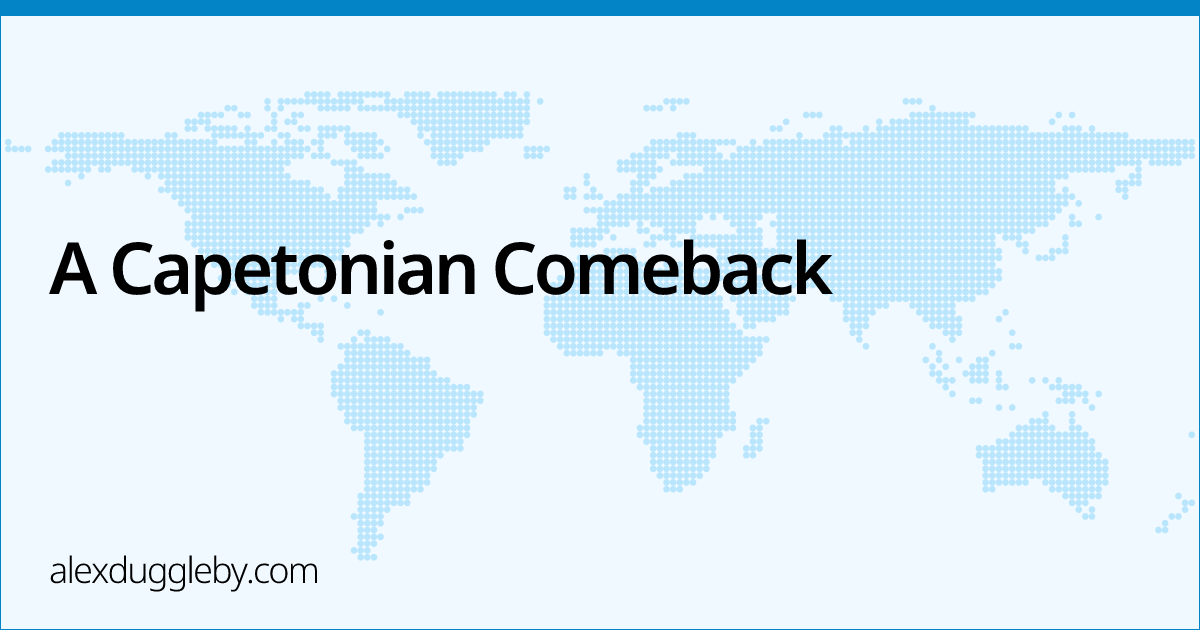 A Capetonian Comeback